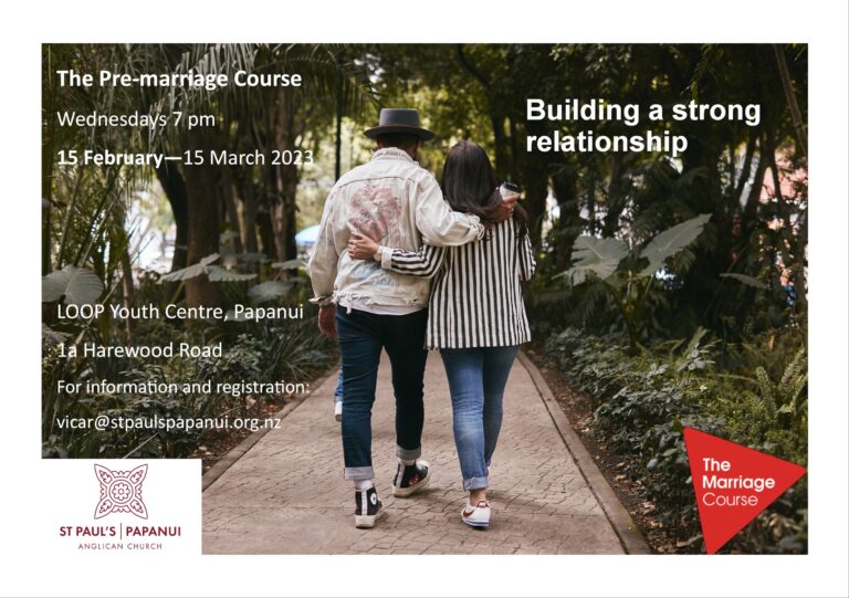 Pre-marriage course – Saint Pauls Papanui